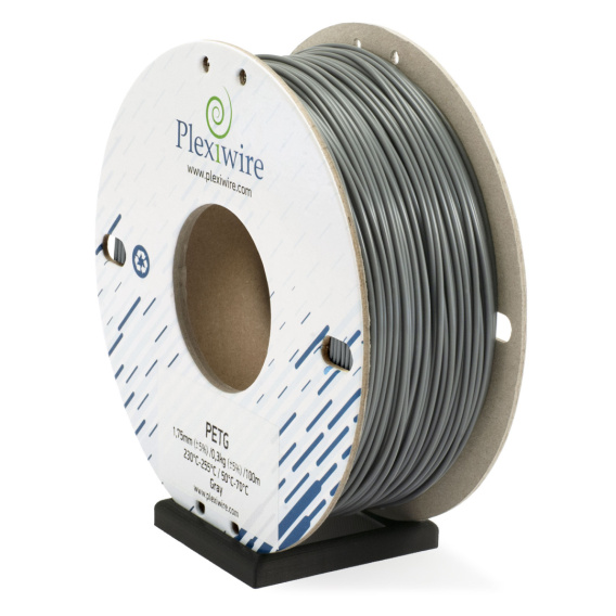 PETG filament 3D Plexiwire 1,75mm Szary 0.3kg/100m | Sklep internetowy Plexiwire